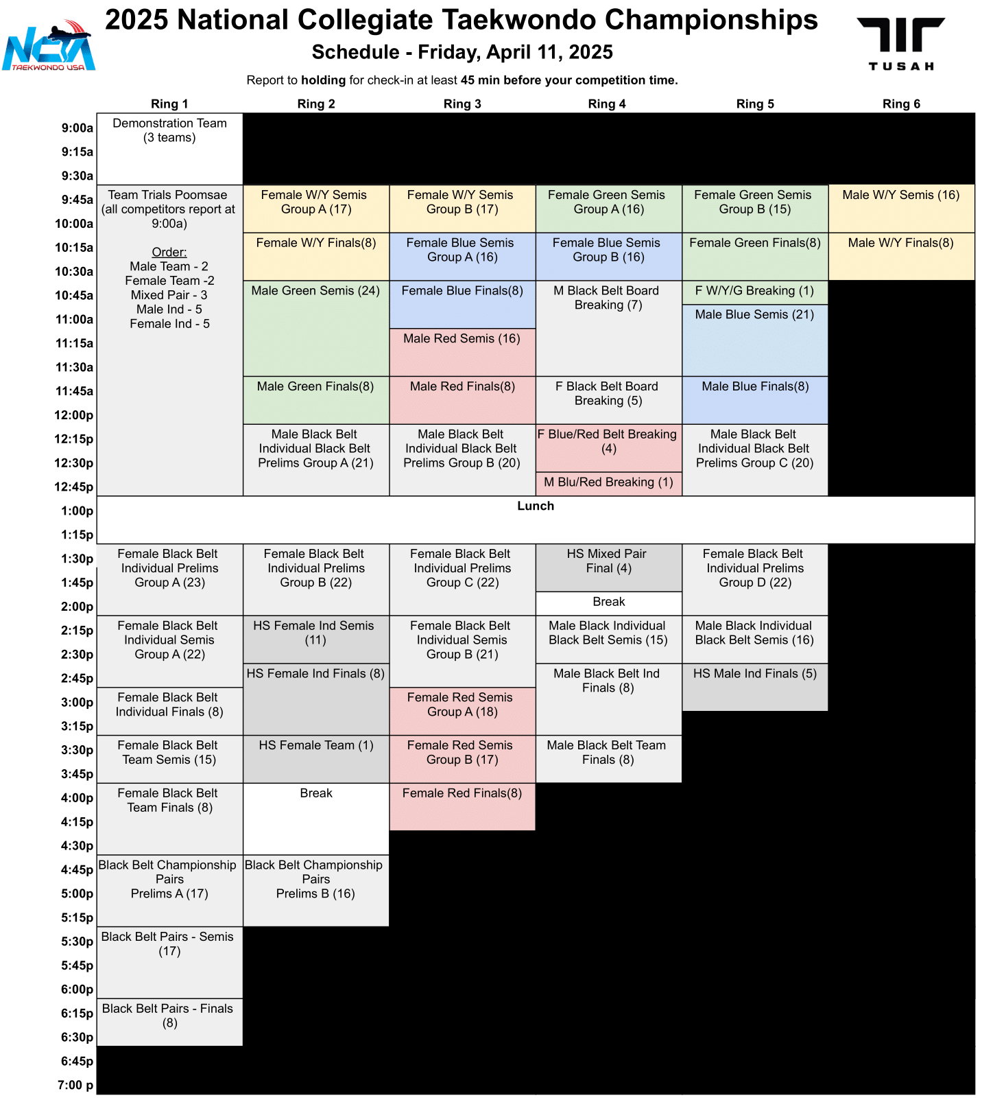 NCTA 2025 NCTA National Collegiate and High School Championships - NCTA